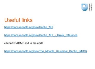 MUC - Moodle Universal Cache | PPTX | Programming Languages | Computing