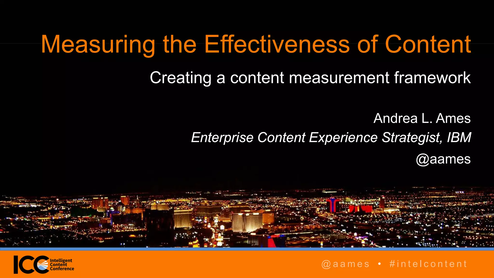 Measuring Content Effectiveness | PPT