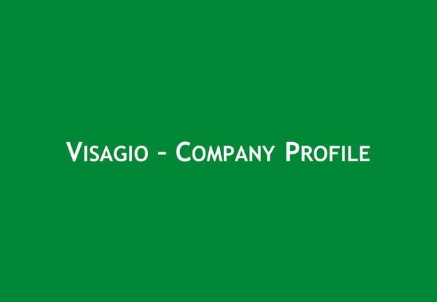 Visagio - Human Change Management | PPT