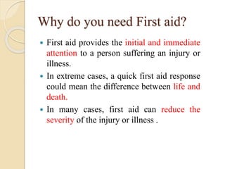2016.04.27 first aid in the workplace 1 bcm | PDF