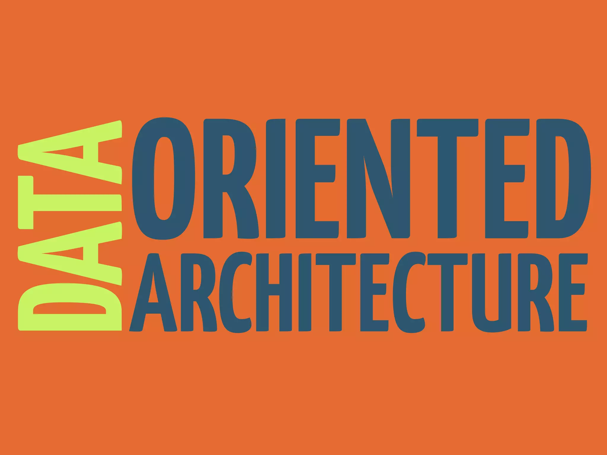 4developers Norbert Wójtowicz Data Oriented Architecture Ppt