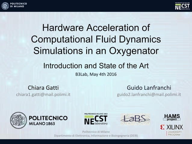 Hardware Acceleration of Computional Fluid Dynamics SImulations in an ...