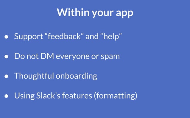 Slack Apps: Best practices & Use Cases! | PPT | Free Download