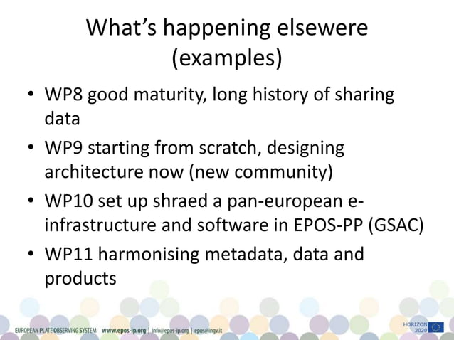Designing TCS e-Infrastructure: data, metadata and architecture | PPTX | Databases | Computer ...
