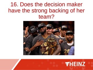 The 25 most important tenets of the Challenger Sale approach | PPT