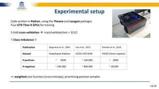 Towards reading genomic data using deep learning-driven NLP techniques | PPT