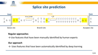 Towards reading genomic data using deep learning-driven NLP techniques | PPT