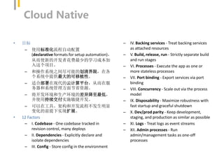 三拾众筹技术实践分享：持续交付开发流程支撑创新业务 | ci/cd practices for cloud native ...