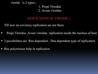 PRIONS AND VIROIDS | PPT