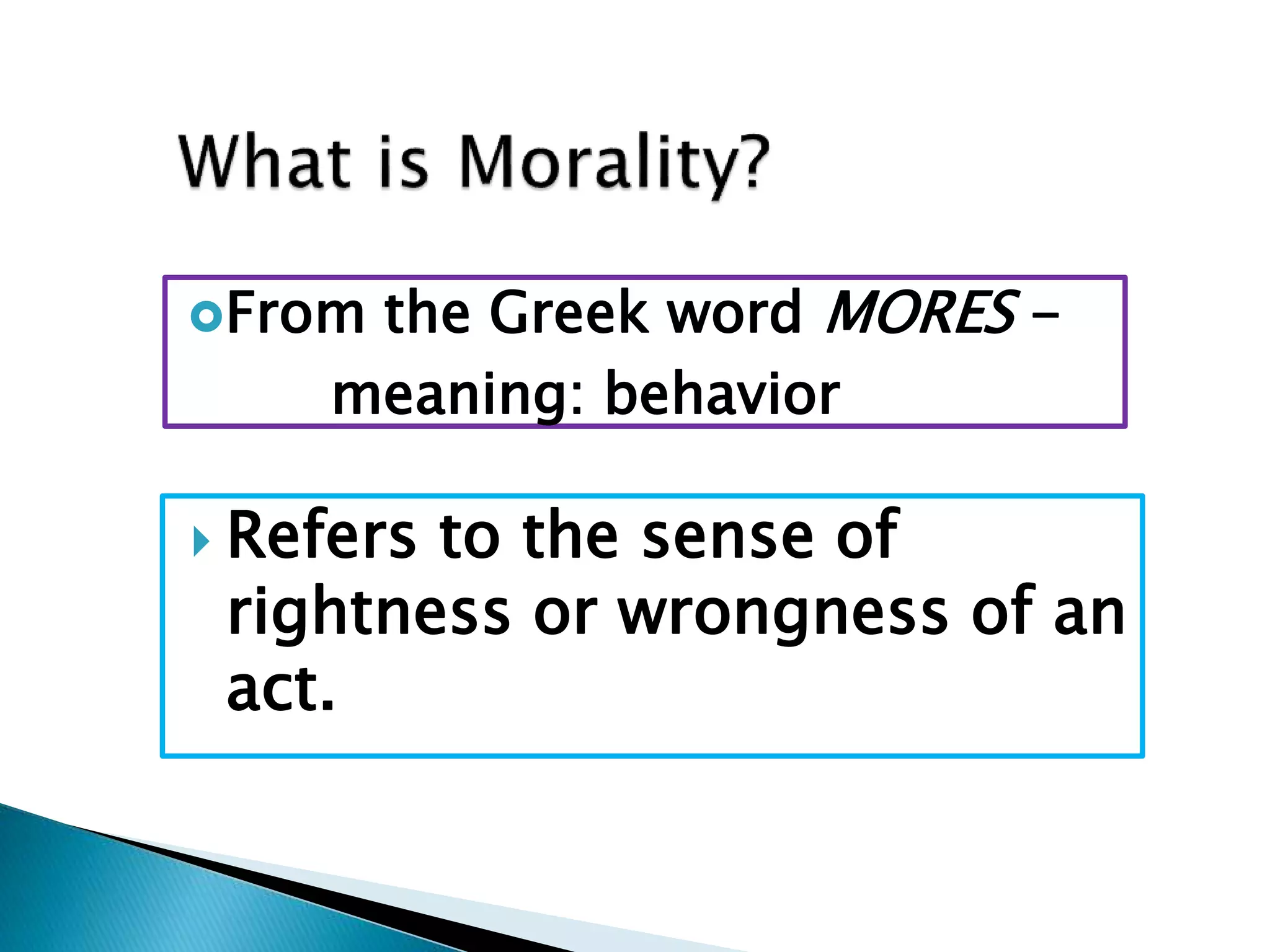 Jesusis the Ultimate Moral Norm | PPTX