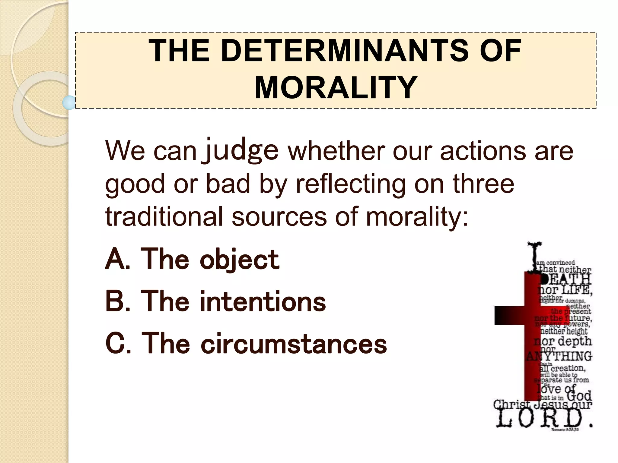 Jesusis the Ultimate Moral Norm | PPTX