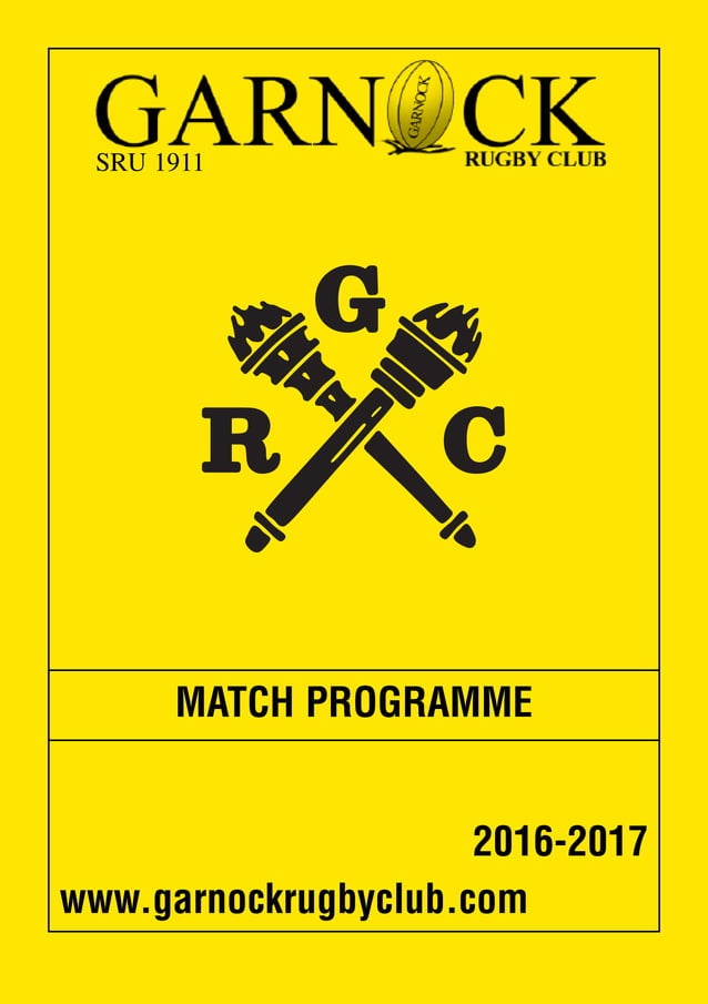 2016 2017 match day program | PDF