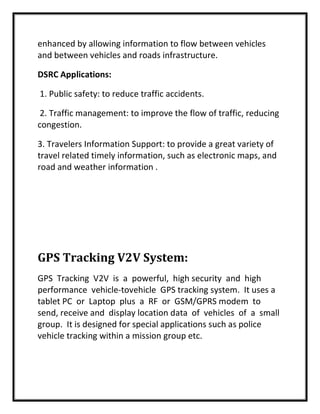 V2V- Vehicle to Vehicle Communication | PDF