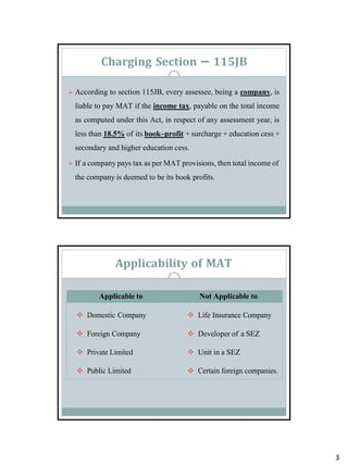 2016.06.11_Minimum Alternate Tax (MAT).docx | Business Accounting ...