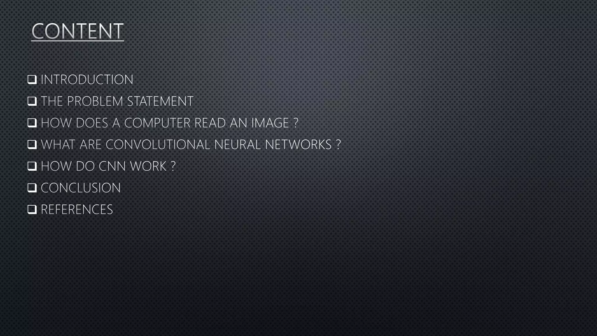 Convolutional neural network | PPTX