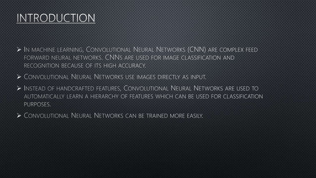 Convolutional neural network | PPTX