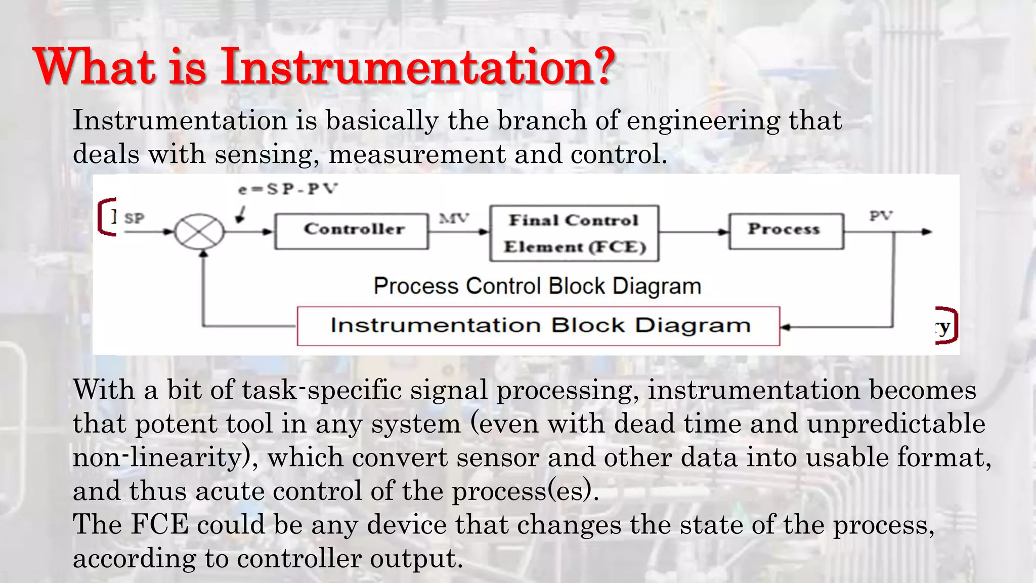 Industry 4.0 with Instrumentation | PPT
