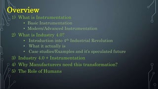 Industry 4.0 with Instrumentation | PPT