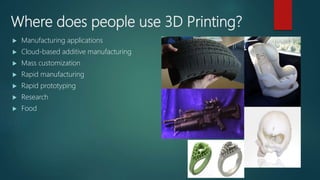 Additive Manufacturing(3d printing) | PPTX