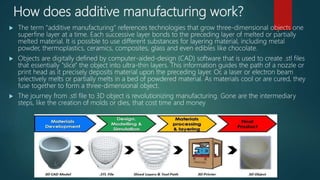 Additive Manufacturing(3d printing) | PPTX
