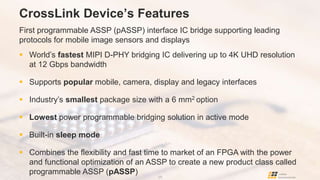 Introducing the CrossLink Programmable ASSP | PPT