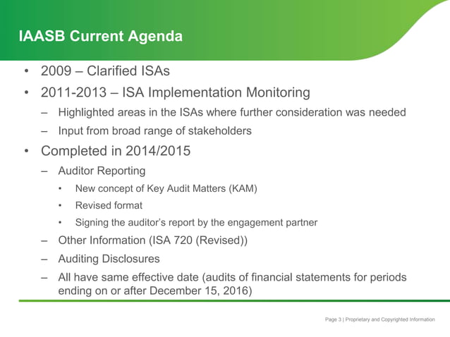 IAASB Update | PPT