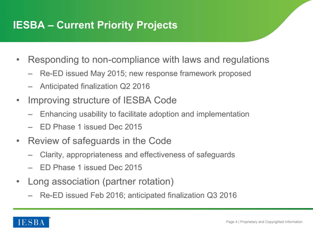 IESBA Update | PPT