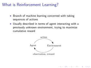 Deep Reinforcement Learning Through Policy Optimization, John Schulman ...