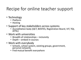 2016 ATEA presentation - what are beginning teachers looking for online ...