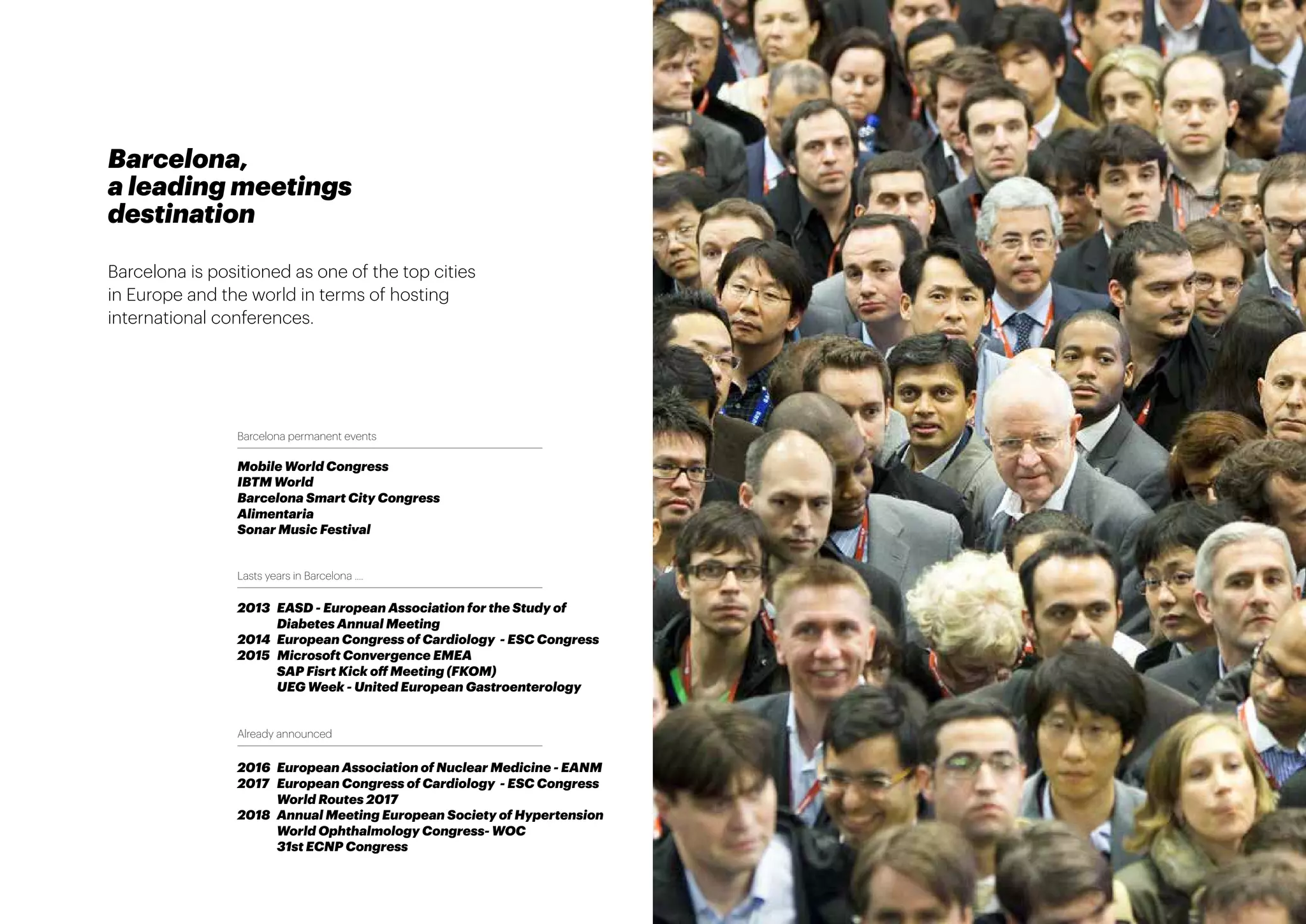 Barcelona Convention Bureau - MICE by melody Presentation 2016 | PDF