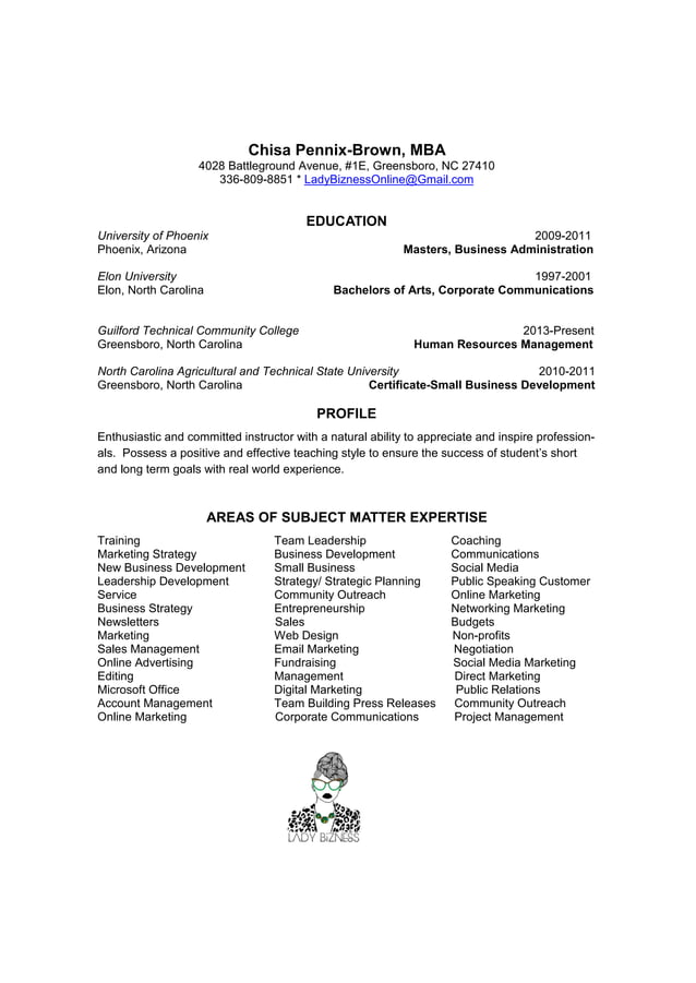 2016 Bizness Branding Academy Curriculum | PDF