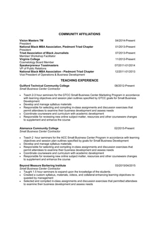 2016 Bizness Branding Academy Curriculum | PDF