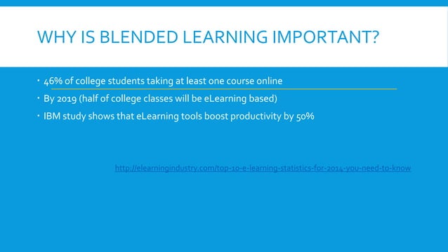 Simple Steps to Blended Learning | PPT