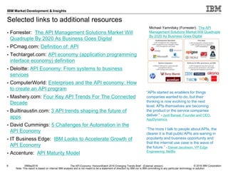 API Economy: 2016 Horizonwatch Trend Brief | PPT