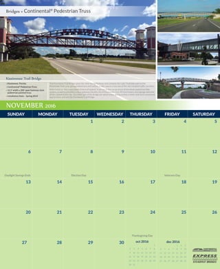 2016 Contech Calendar | PDF