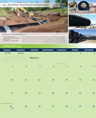 2016 Contech Calendar | PDF