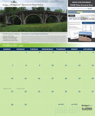 2016 Contech Calendar | PDF