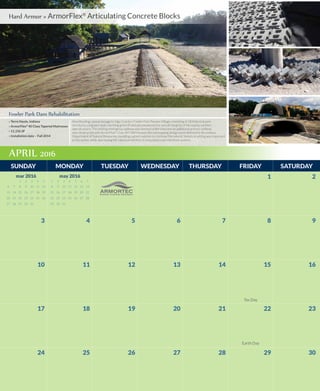 2016 Contech Calendar | PDF