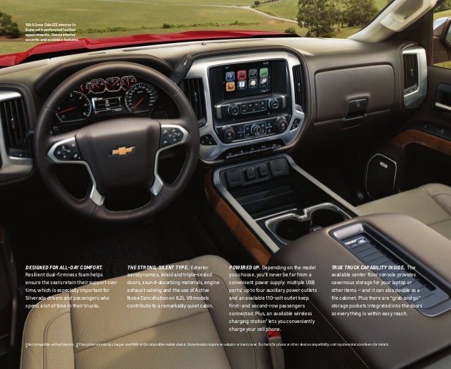 2016 silverado 1500 brochure