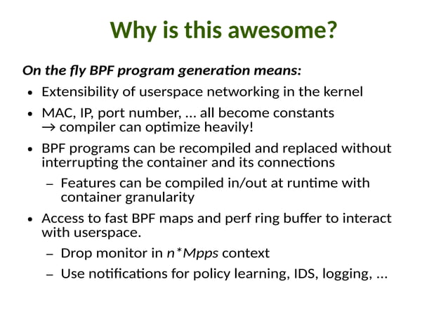 Cilium - Fast IPv6 Container Networking with BPF and XDP | PDF | Operating Systems | Computer ...