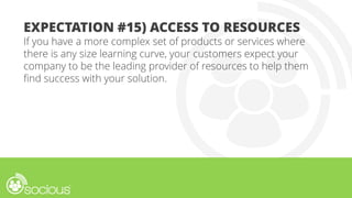 A Guide Map To Customers’ Expectations In 2016 and Beyond | PPTX