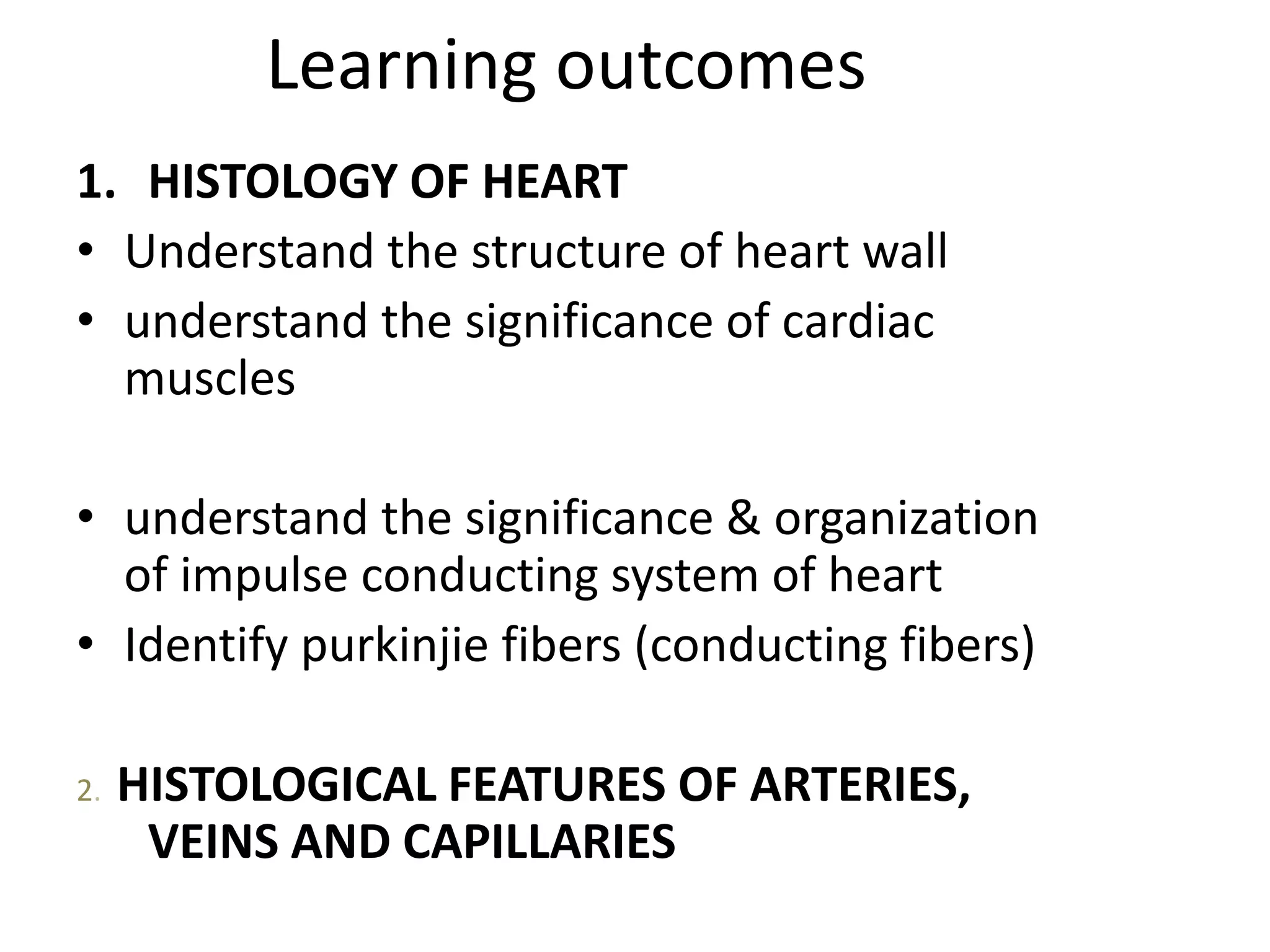 histology of cardiovascular system | PDF