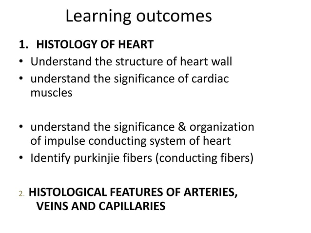 histology of cardiovascular system | PDF