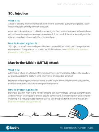 2016 CYBERSECURITY PLAYBOOK | PDF | Antivirus Software | Computer ...