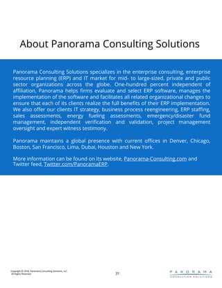 2016 ERP Report | PDF | Computer Software and Applications | Computing