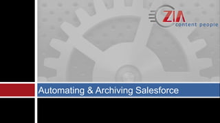 ERP/CRM Integration Series: Integration Salesforce with Alfresco | PPTX | Business | Business ...