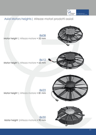 Axial Motor Fans Catalogue by General Cab Group | PDF