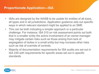 Proportionate Application of ISA™ and ISQC™ 1 | PPT