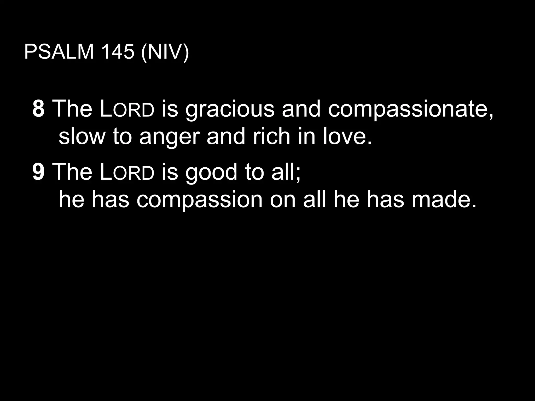 Psalm 145 – Praising the Lord in truth | PDF