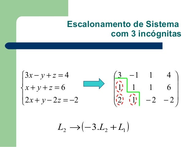 2016 matematica-escalonamento-sistemas lineares--_escalonamento (1)